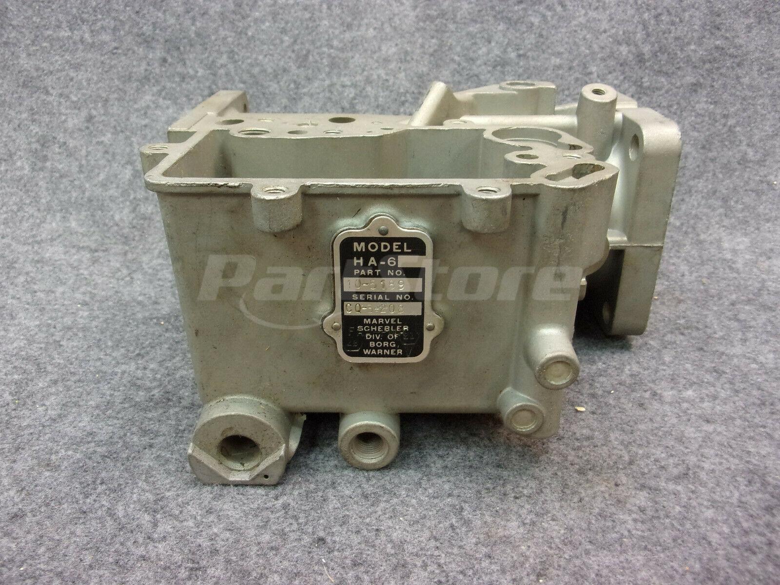 32782 - Marvel Schebler HA-6 Carburetor Body PN 10-5189 10-B147 - In ...